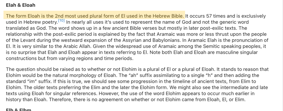 A Rebuttal to the Claim: There is No Relation Between the Plural Name ...